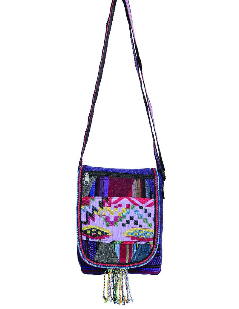 Patchwork Tribal Sling Bag – Ethno Earth